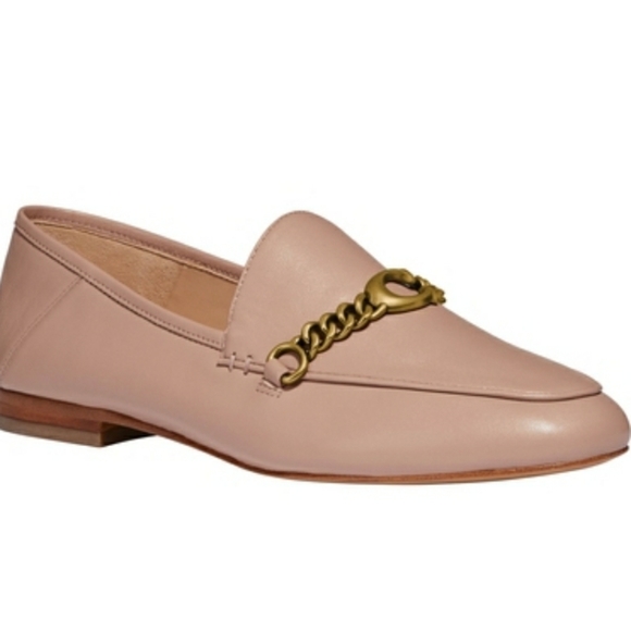 Coach | Shoes | Coach Helena C Chain Leather Loaferssize 1 | Poshmark